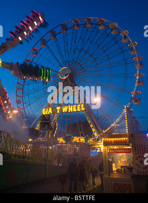Goose fair rides giant wheel The Goose fair is probably the largest ...