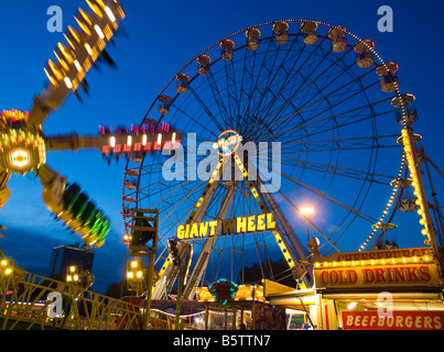 Goose fair rides giant wheel The Goose fair is probably the largest ...