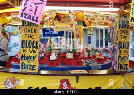Stall at Stratford Mop Fair, Stratford-upon-Avon, UK Stock Photo - Alamy