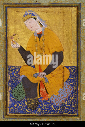 . Hamida Banu Begum, wife of Mughal Emperor Humayun. Anglo-Indian ...