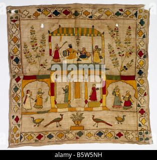 Chamba Rumal Stock Photo - Alamy