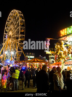 Goose fair rides giant wheel The Goose fair is probably the largest ...