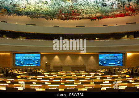 Human Rights and Alliance of Civilization Chamber with ceiling ...