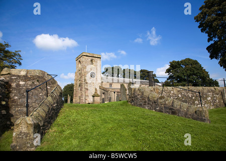 st Andrew's Church, Slaidburn, in the Forest of Bowland, Lancashire, UK ...