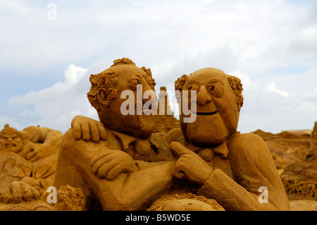 grumpy old men waldorf and stadtler the muppets muppet show Stock Photo ...