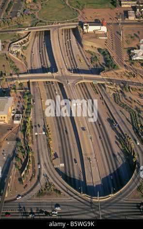 Freeway and downtown Phoenix, Arizona Stock Photo - Alamy