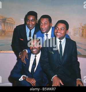 FOUR TOPS - US vocal group in Trafalgar Square, London, in 1966. Photo ...