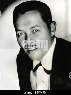 BILLY ECKSTINE (1914-1993) US singer with wife Carolle Drake on set of ...