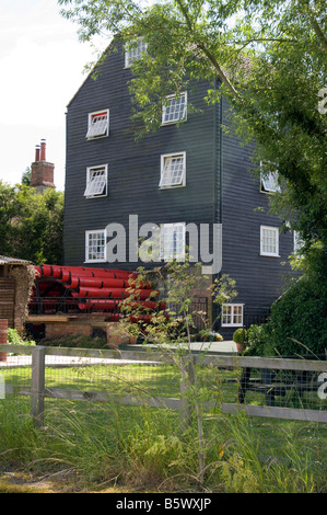 Converted Mill building Suffolk UK Stock Photo - Alamy