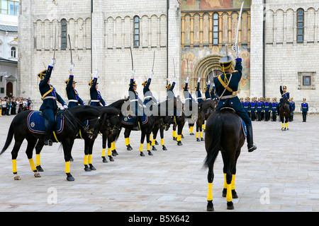 Kremlin Regiment Guard in Moscow, Russia Stock Photo: 81482799 - Alamy