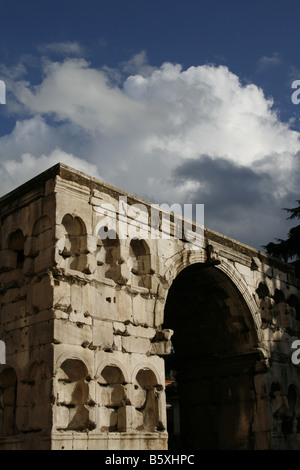 Arch of Janus in Rome, Arco di Giano Quadrifronte (title on object ...