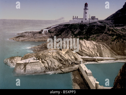 Douglas Head Lighthouse, Isle of Man Stock Photo - Alamy