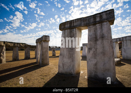 Wide angle shot of Stonehenge II in the Texas Hill Country Stock Photo ...