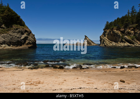 coastal inlet along oregon pacific coast Stock Photo - Alamy