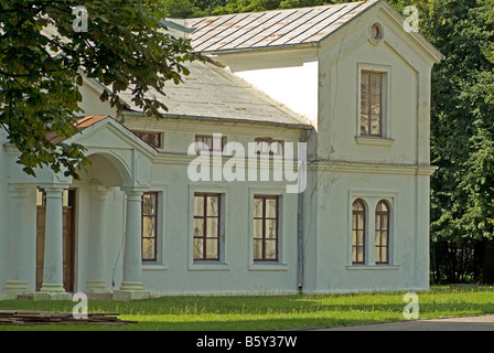 classicist castle in Paezeriai near Vilkaviskis Lithuania Baltic Stock ...