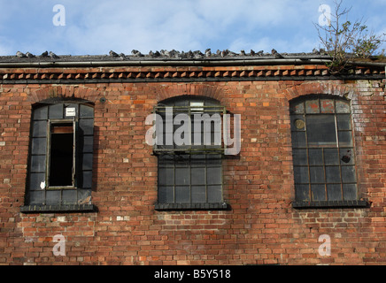 Derelict factory in Nottingham, England, U.K Stock Photo - Alamy