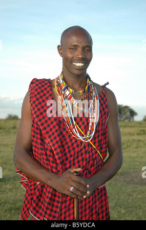 A Masai tribesman Stock Photo - Alamy