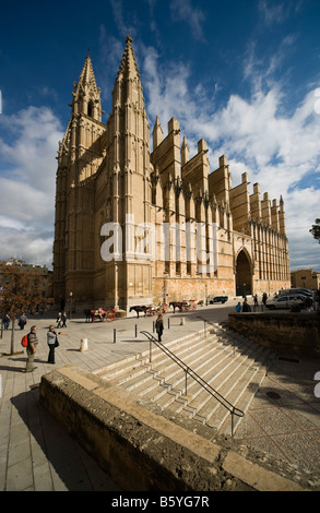 portal of the Mirador, Cathedral of Mallorca, La Seu,l siglo XIII ...