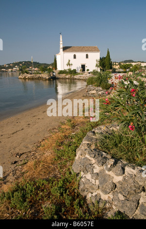 Gouvia beach, Corfu, Greece Stock Photo - Alamy