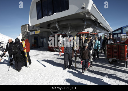 Gletscherjet 2 cable car Kaprun Austria Stock Photo - Alamy