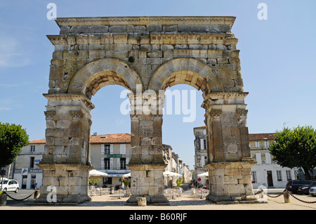 Arc de Germanicus, a Roman triumphal arch built in 18 or 19 AD ...