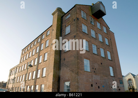 Victorian lace mill building in Chard, Somerset Stock Photo - Alamy