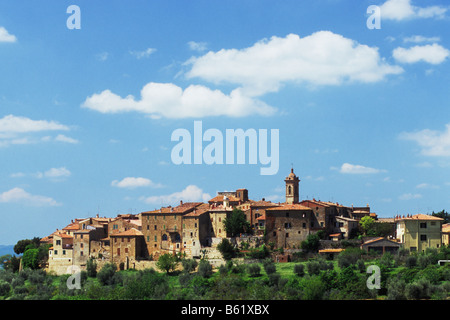 Castelmuzio, Tuscany, Italy Stock Photo - Alamy