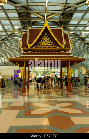 Suvarnabhumi Airport Terminal Bangkok Thailand // BANGKOK, Thailand ...