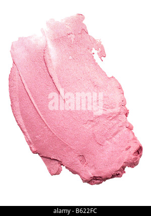 Cosmetic pink stick stroke pint abstract detail Stock Photo - Alamy