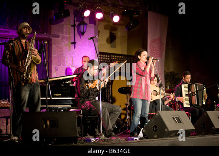 Toufic Farroukh and Charbel Rouhana with Remix Plus musicians, Cairo ...