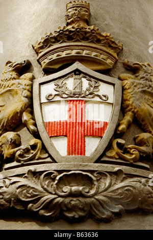 Coat of arms of Genoa Stock Photo - Alamy