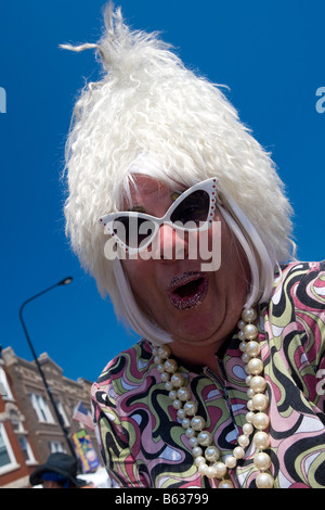 Close-up of a gay man shouting Stock Photo - Alamy