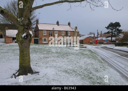 The Wellington Inn, in the Village of Lund, East Yorkshire, England UK ...