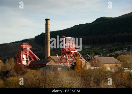 The old coal mining works of Rhondda Heritage Park Stock Photo - Alamy