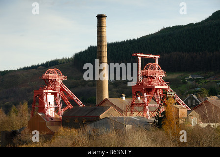 The old coal mining works of Rhondda Heritage Park Stock Photo - Alamy