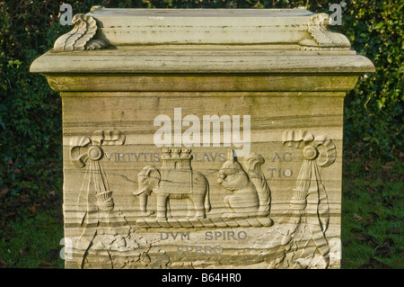 England, Shropshire, Moreton Corbett. Effigies of the Corbet family ...