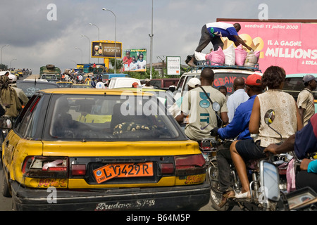 Taxi Douala Cameroon Africa Stock Photo - Alamy