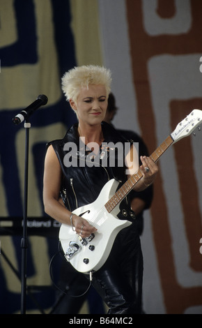 ROXETTE The Swedish group with Marie Fredriksson and Per Gessle with ...