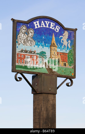 Hayes Village Kent UK Stock Photo - Alamy
