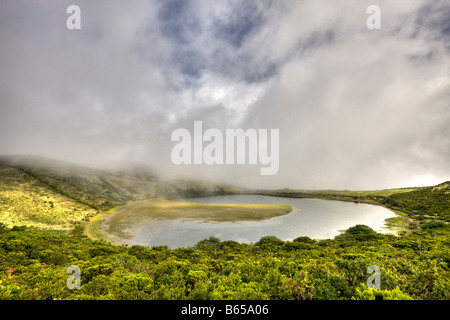 Lagoa do Caiado, Pico Island, Azores, Portugal Stock Photo - Alamy