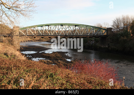 Fatfield Bridge from the north west, Washington, England, UK Stock ...