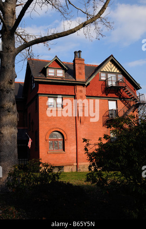 Victorian red brick building Bristol England UK Stock Photo - Alamy