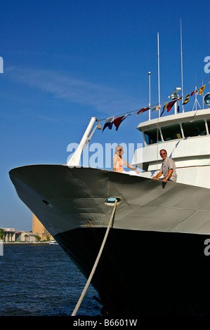 The SPIRIT OF GLACIER BAY tourist boat GLACIER BAY NATIONAL PARK ALASKA ...
