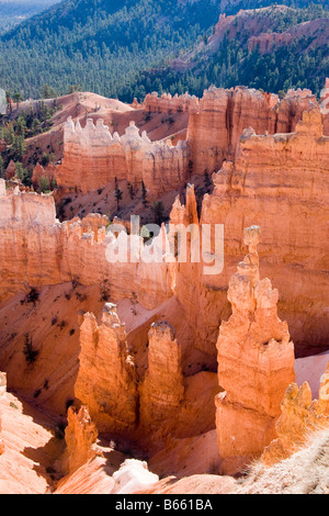 Giant natural amphitheater created by erosion. Hoodoos are unique ...