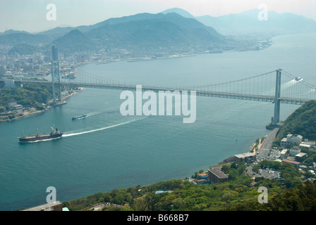 Kanmonkyo Bridge, Yamaguchi Prefecture, Japan Stock Photo - Alamy