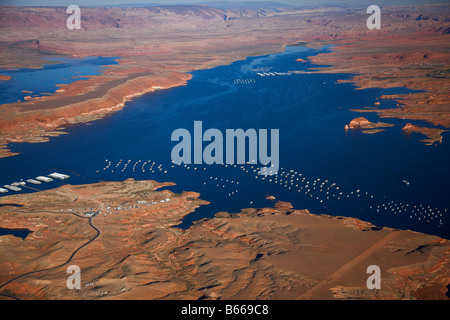 Lake Powell marina at Bullfrog Utah USA Stock Photo - Alamy