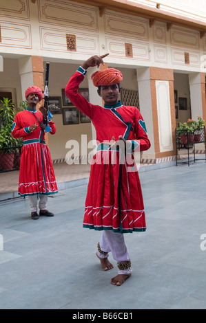 Traditional Dancers. City Palace. Jaipur, Rajasthan State, India Stock ...