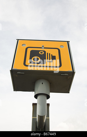 Some posts with surveillance cameras Stock Photo - Alamy