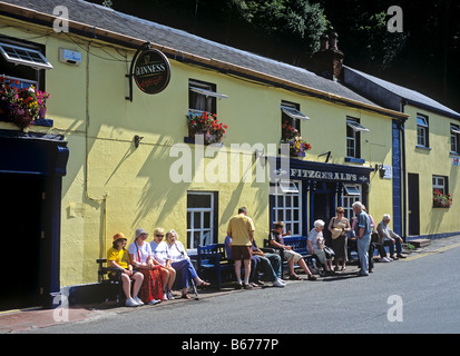 Ireland, Co Wicklow, Avoca, Fitzgerald’s pub, Ballykissangel filming ...