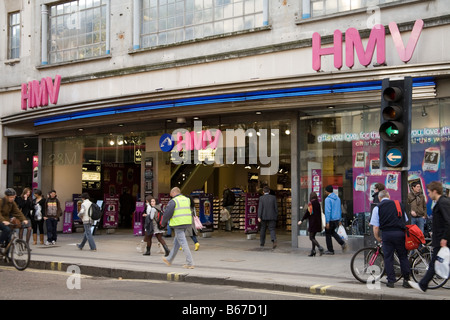 HMV Oxford Street shop, London, England, UK Stock Photo - Alamy